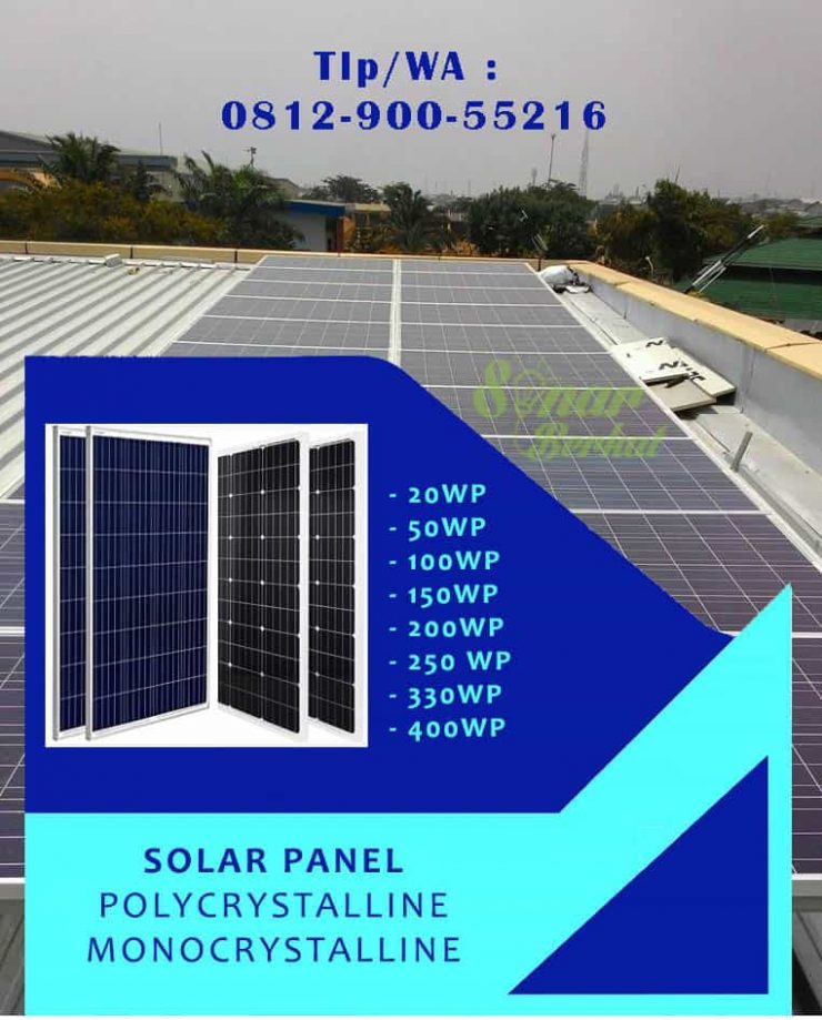 Harga Panel Surya - Distributor Panel Surya | Lampu PJU Solar Cell All ...