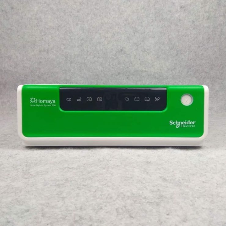 Jual Inverter Hybrid Pure Sine Wave 12V 850VA Homaya